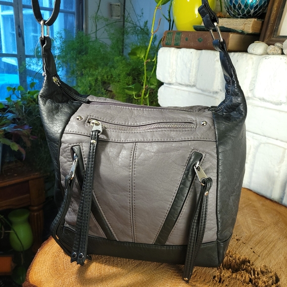 Sears | Bags | Colorblock Medium Hobo Shoulder Bag | Poshmark